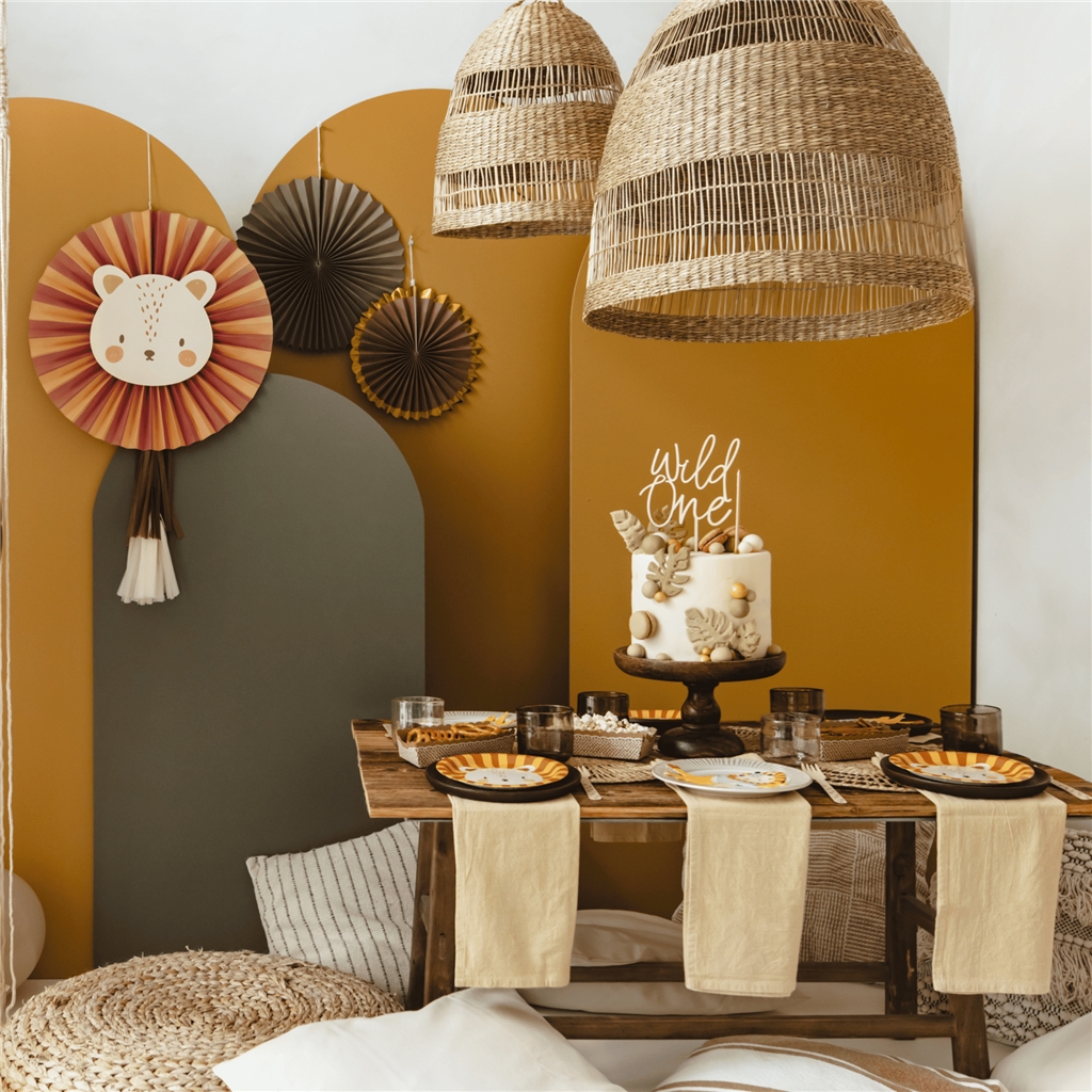 Löwen Rosetten aus Papier | Decor-by-Glassor.cz